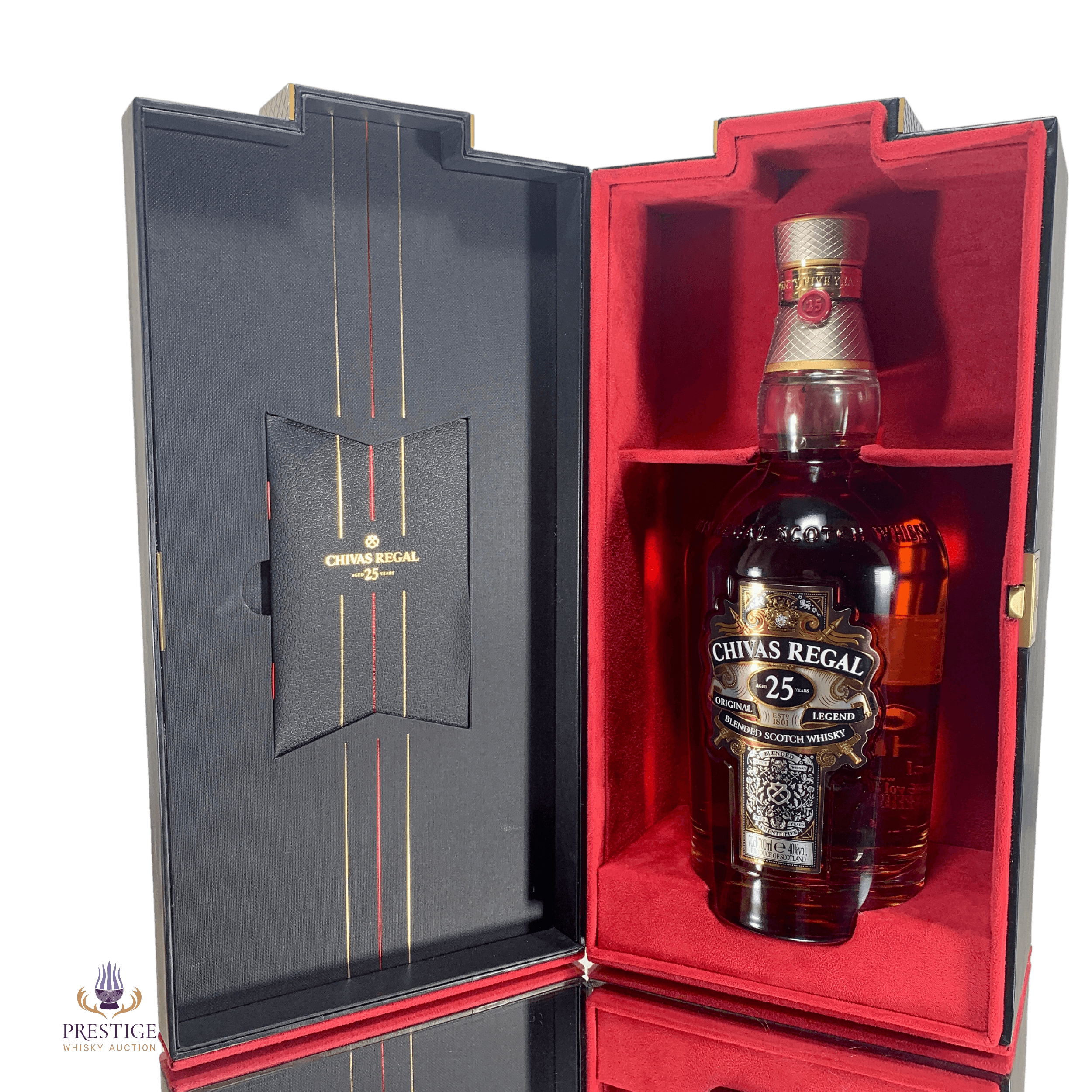 Bid on Chivas Regal 25 Year Old Original at Auction - Live Online Auction