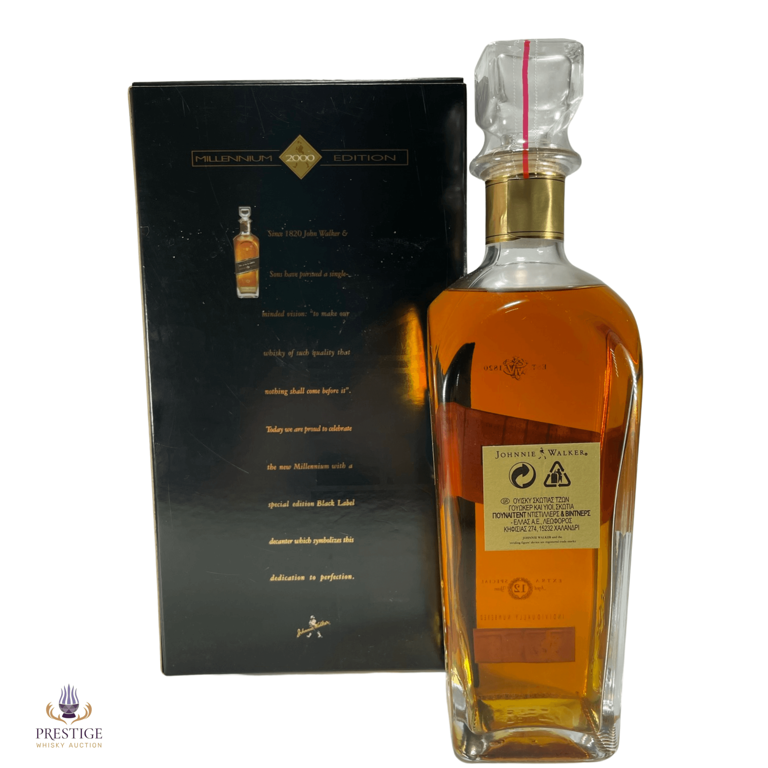 Bid on Johnnie Walker Black Label - Millennium Release at Auction ...