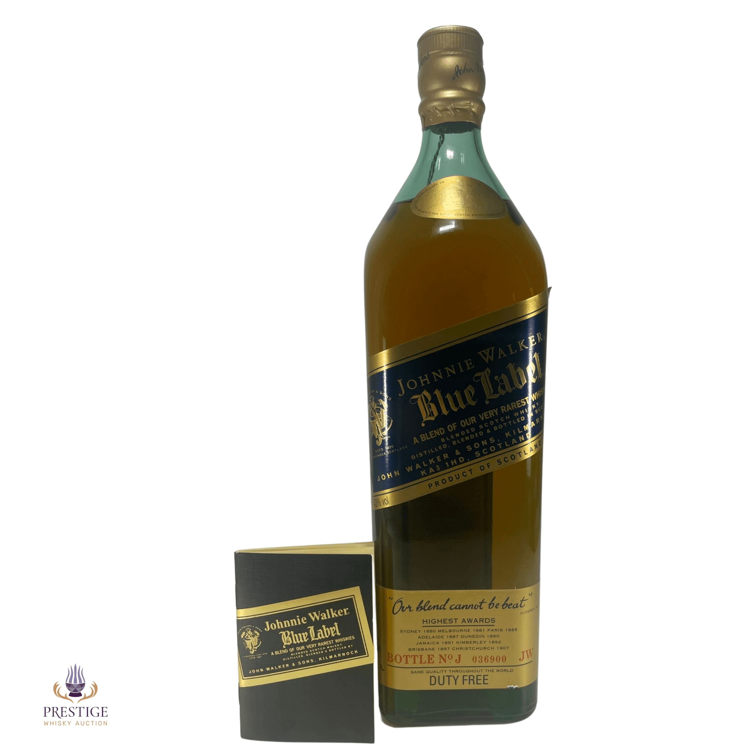 Bid on Johnnie Walker Blue Label- 1.75L Travel Edition at Auction ...