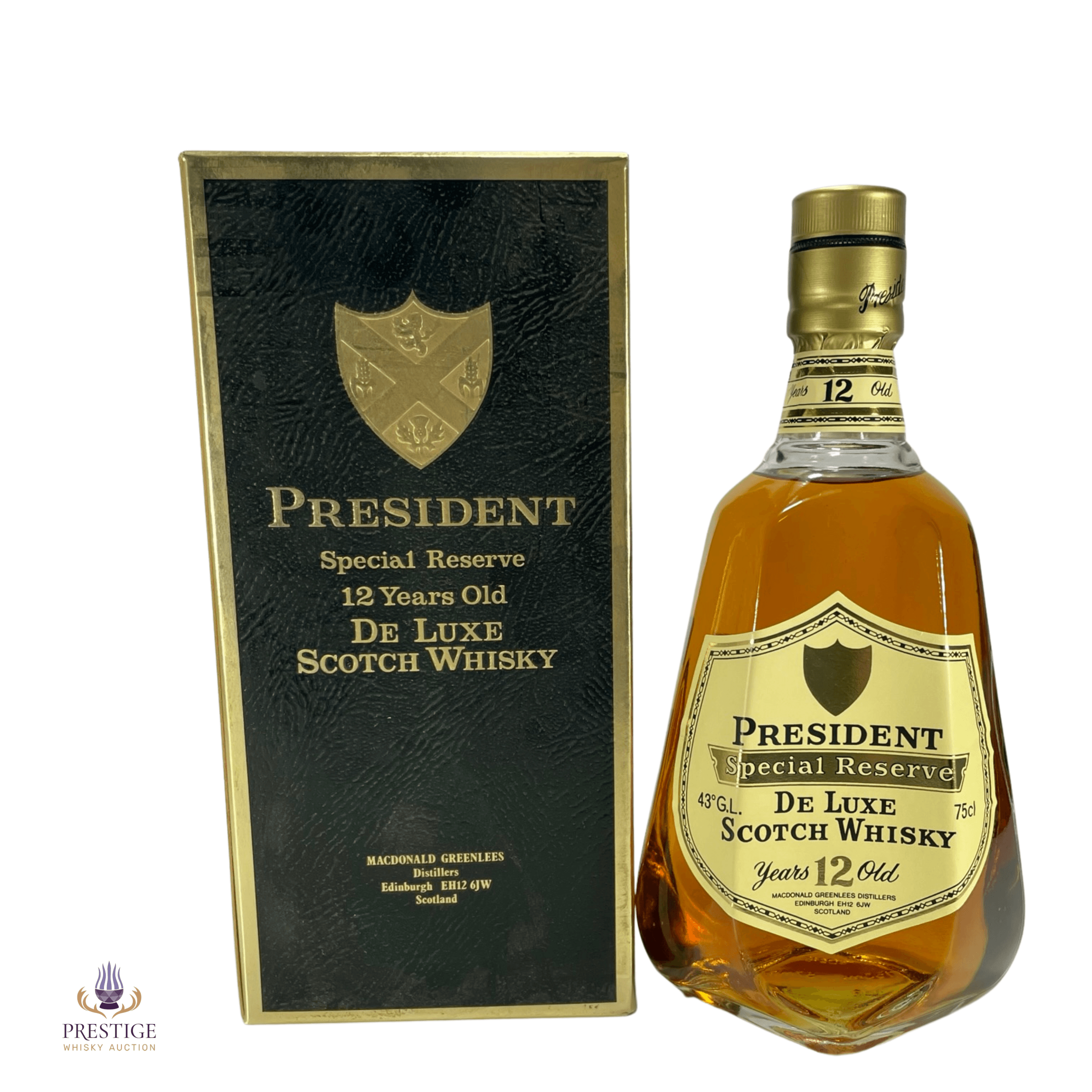 Bid on President Special Reserve 12 Year Old - 1980s at Auction - Live ...