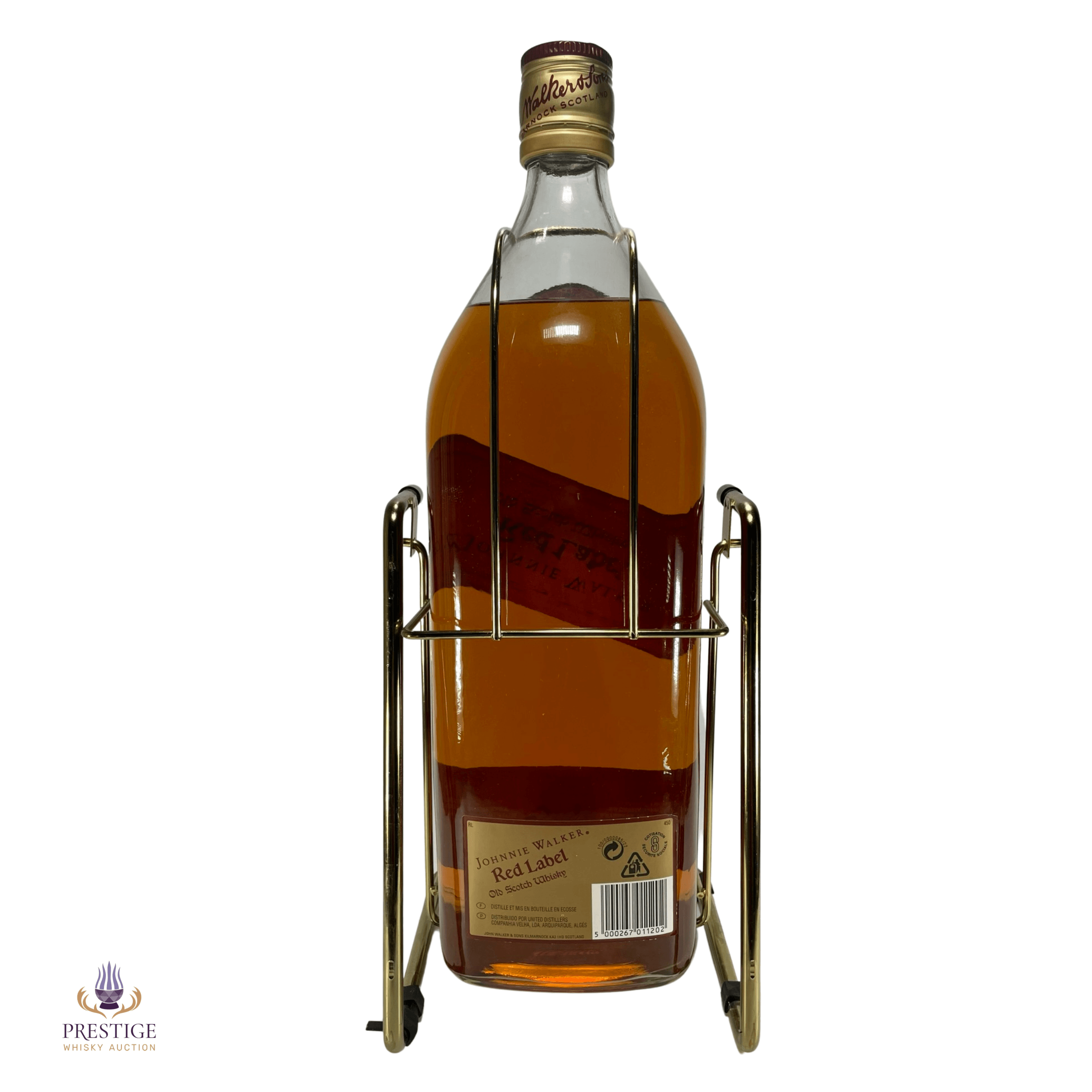 Bid on Johnnie Walker Red Label - 4.5L Cradle at Auction - Live Online ...