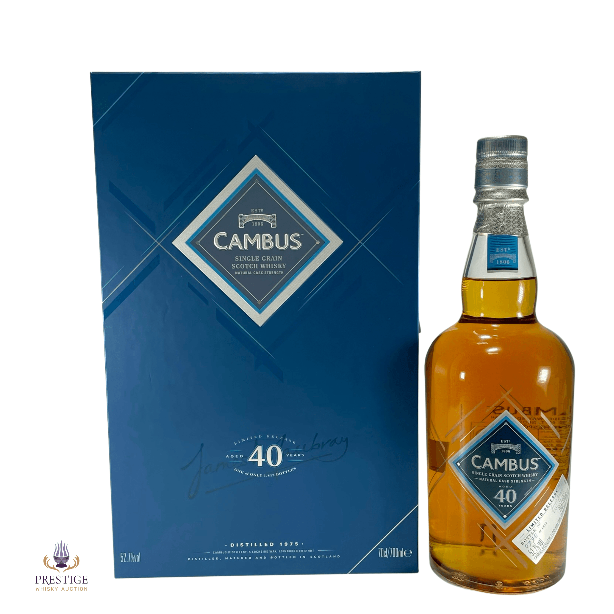 Bid on Cambus 1975 40 Year Old Limited Release at Auction - Live Online ...