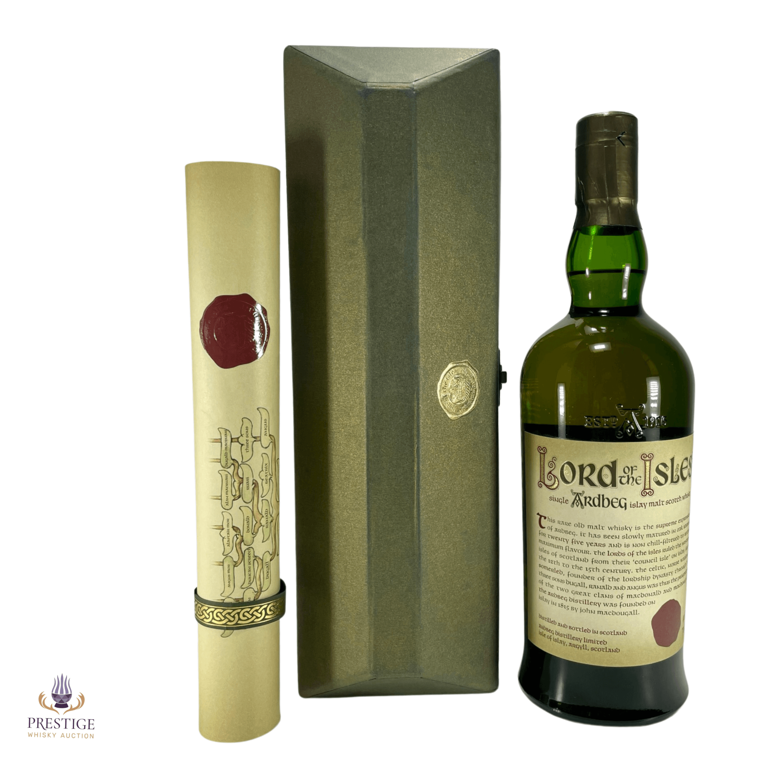 Bid on Ardbeg 25 Year Old Lord of The Isles at Auction - Live Online ...