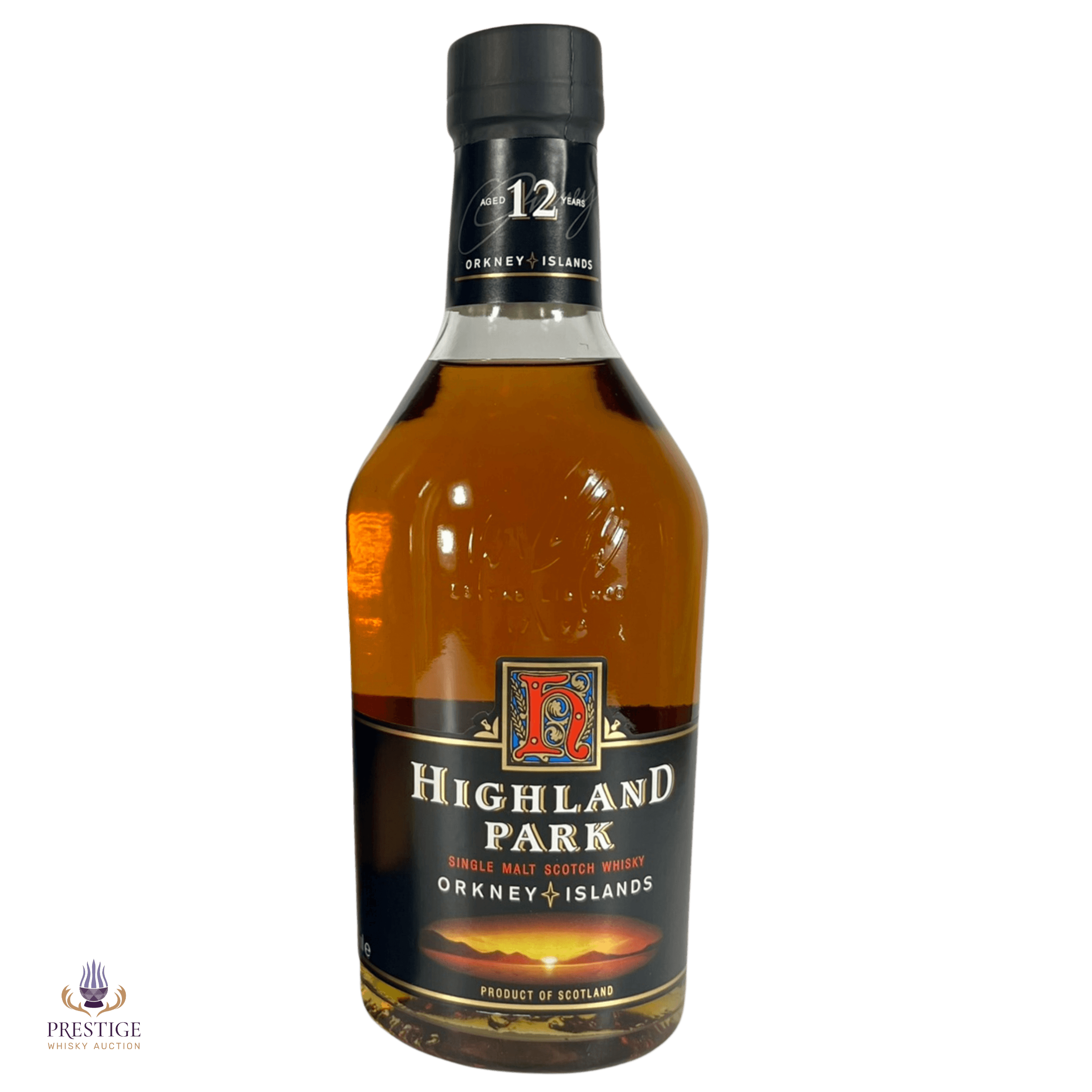Bid on Highland Park 12 Year Old - 1990s Dumpy Bottle at Auction - Live ...
