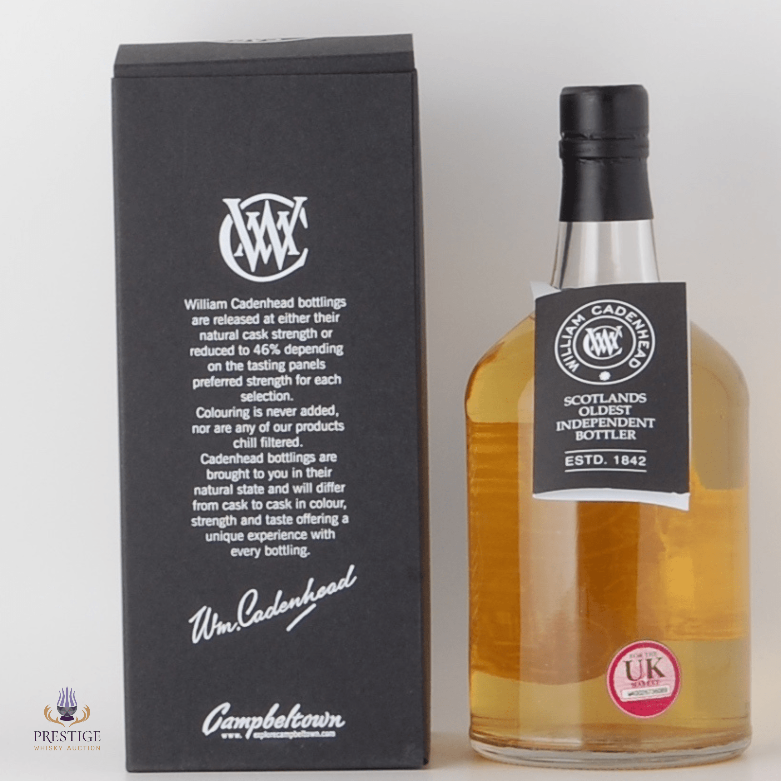 Bid on Bunnahabhain 2005 10 Year Old - Wm Cadenhead Small Batch at ...